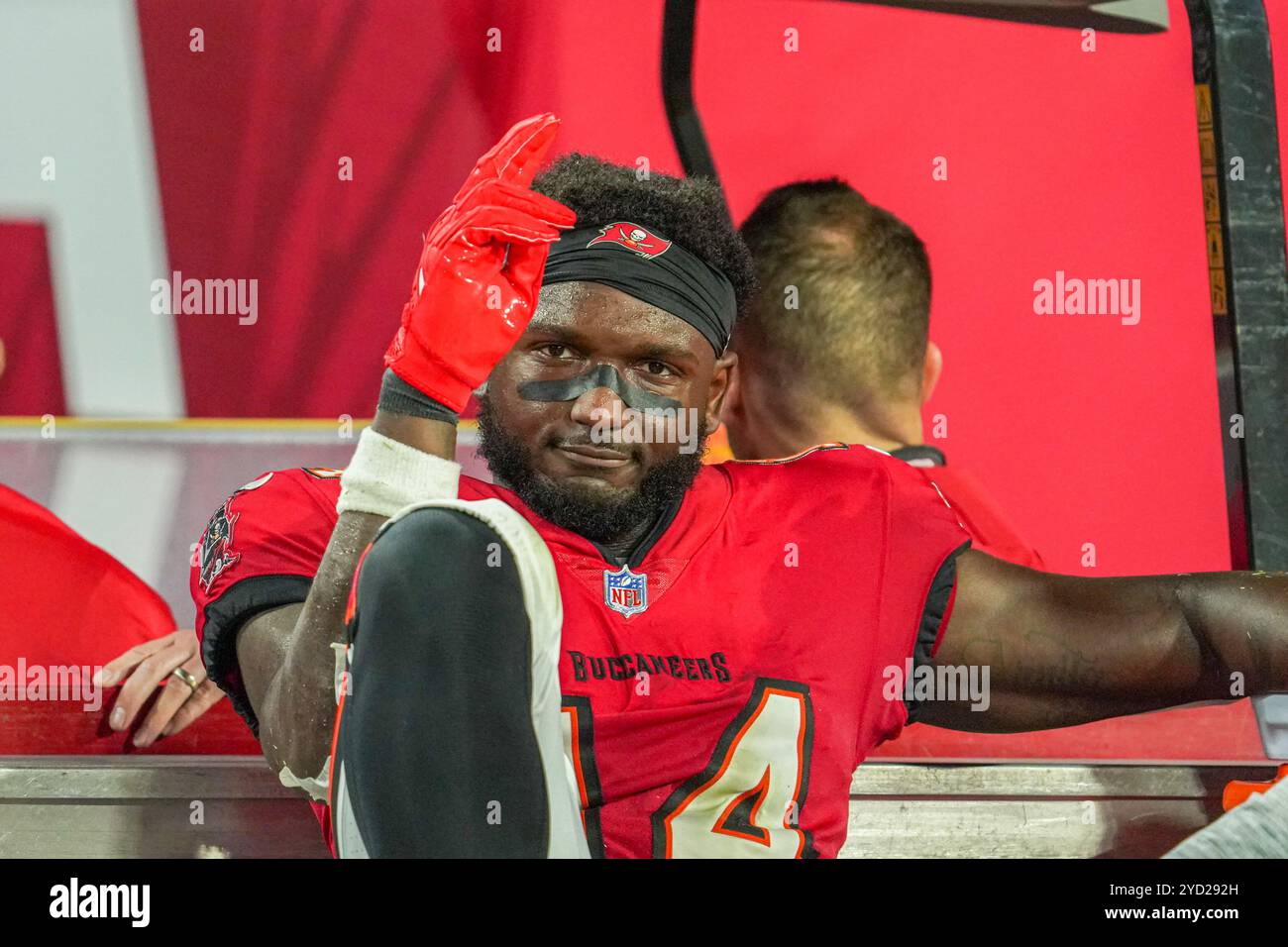 Tampa Bay, FloridaTampa Bay Buccaneers player Chris Godwin #14 is being ...