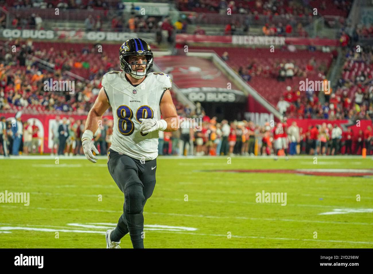 Tampa Bay, Florida, USA, October 21, 2024, Baltimore Ravens player Mark ...