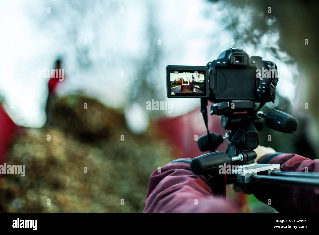Professional camera crane hi-res stock photography and images - Alamy