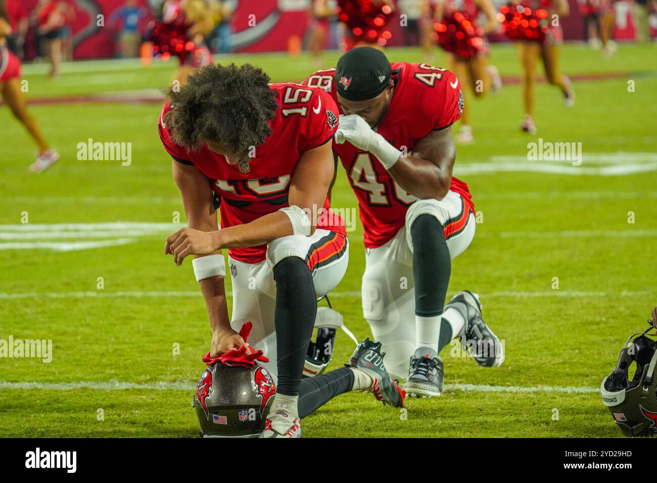 Tampa Bay, Florida, USA, October 21, 2024, Tampa Bay Buccaneers player ...