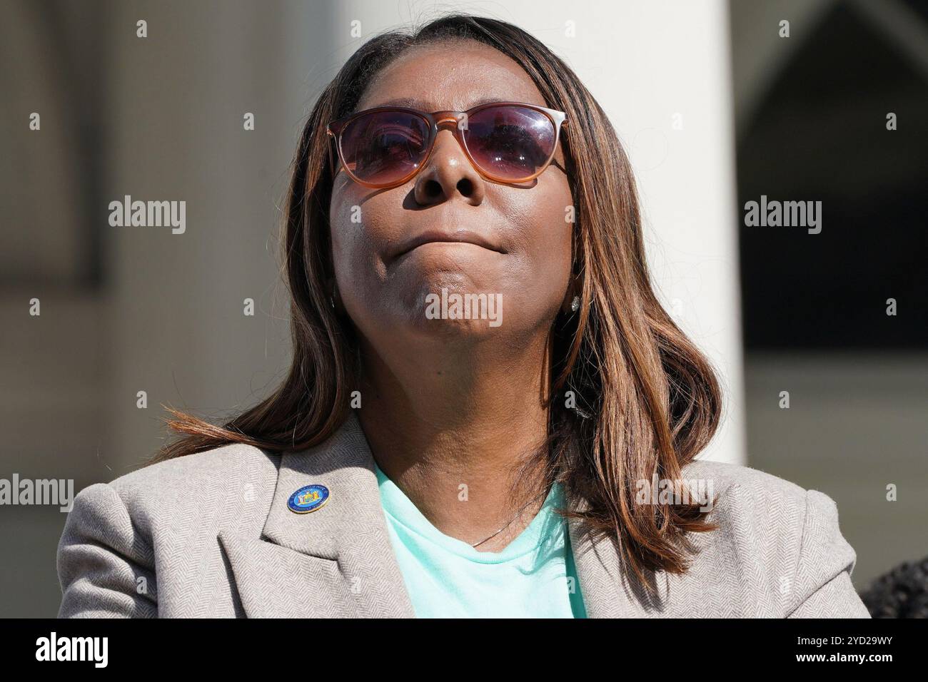 Letitia James in attendance for Ticker Tape Parade for WNBA Champion ...