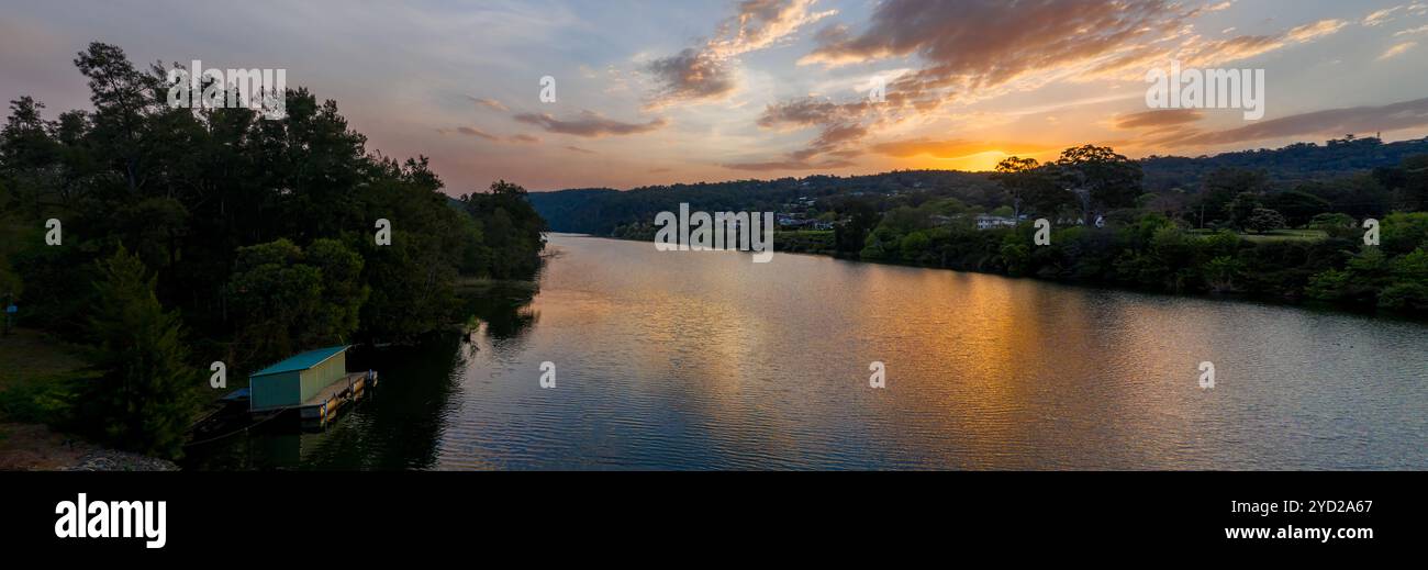 Nepean River Panorama Stock Photo - Alamy
