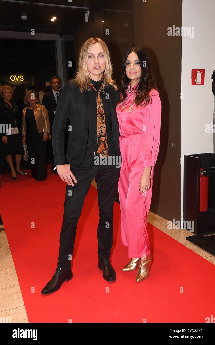 Rome, Rinascente Party " Like a Star ", In the photo: Roger Garth ...