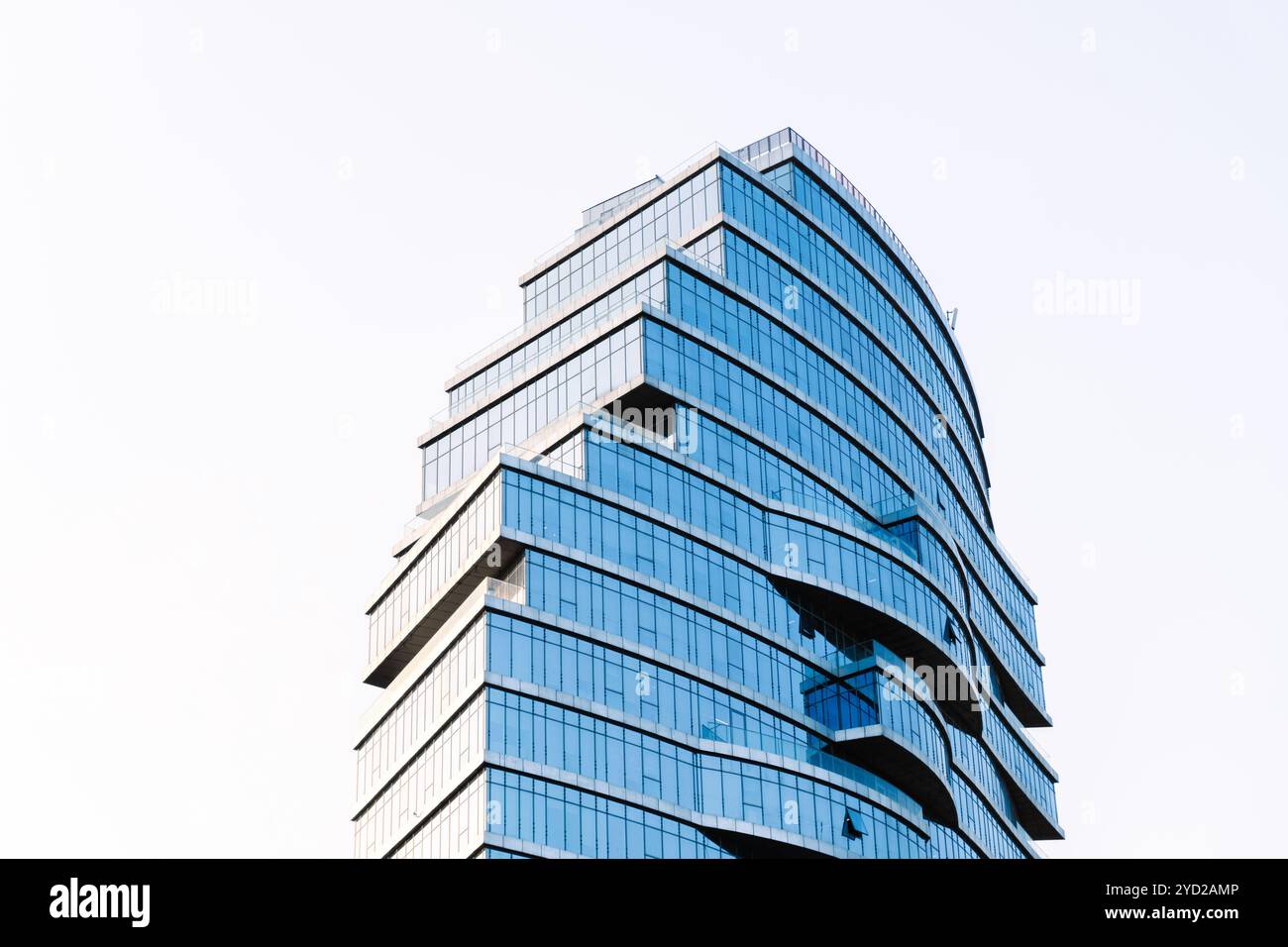 Office Building, Blue Windows. Corporate Concept Stock Photo - Alamy
