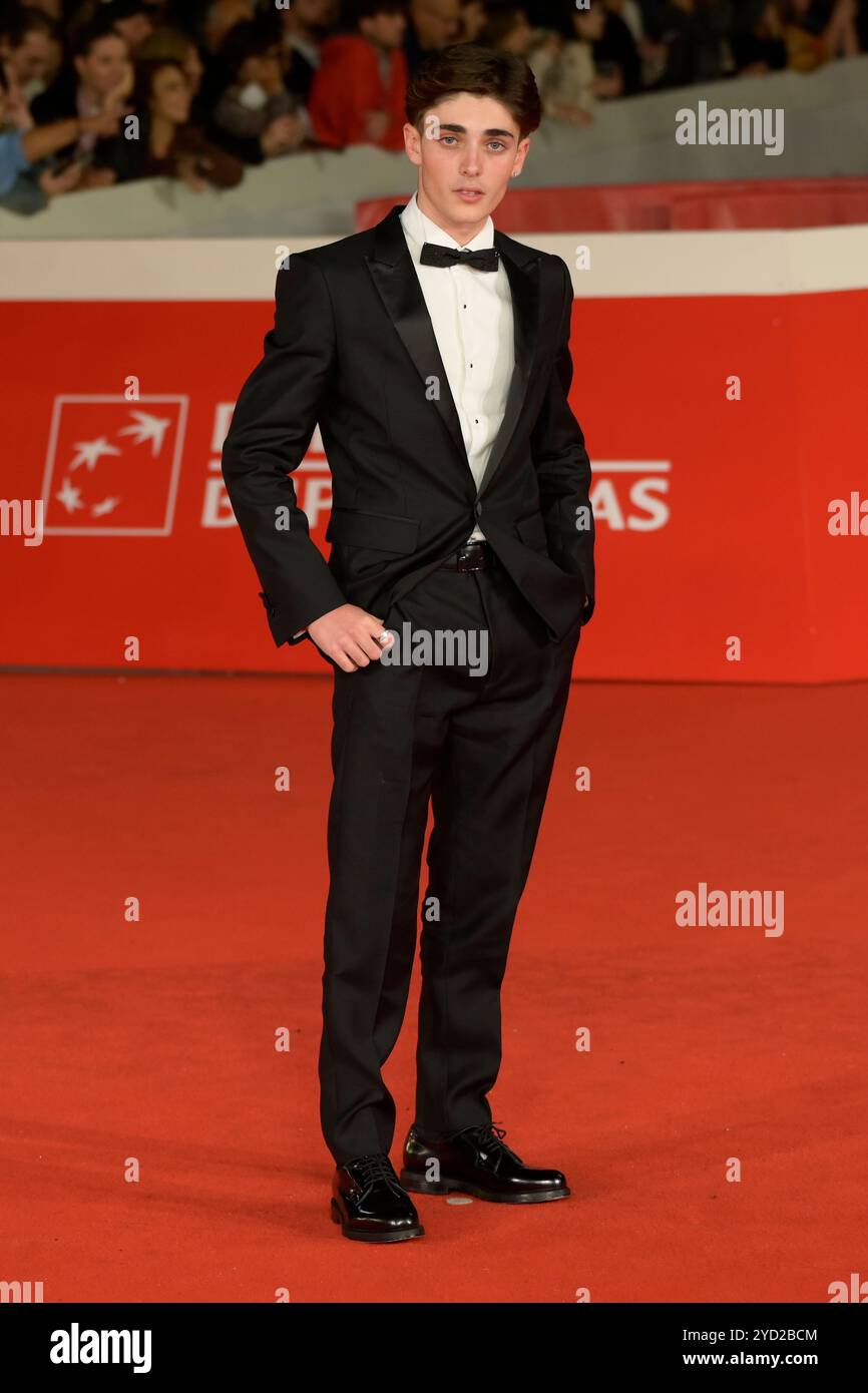 Rome, Italy. 24th Oct, 2024. Andrea Arru attends the red carpet of ...