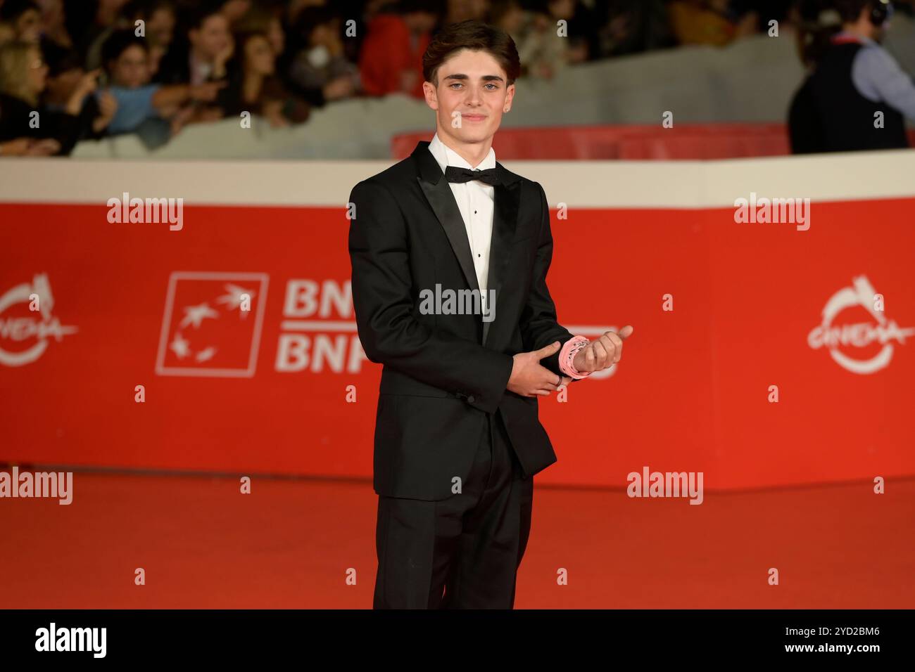 Rome, Italy. 24th Oct, 2024. Andrea Arru attends the red carpet of ...