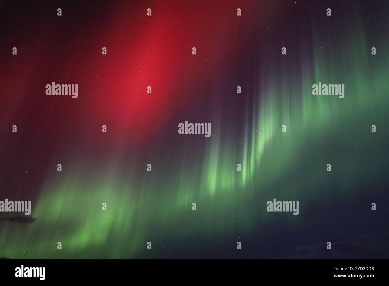 Aurora borealis above polar hi-res stock photography and images - Alamy