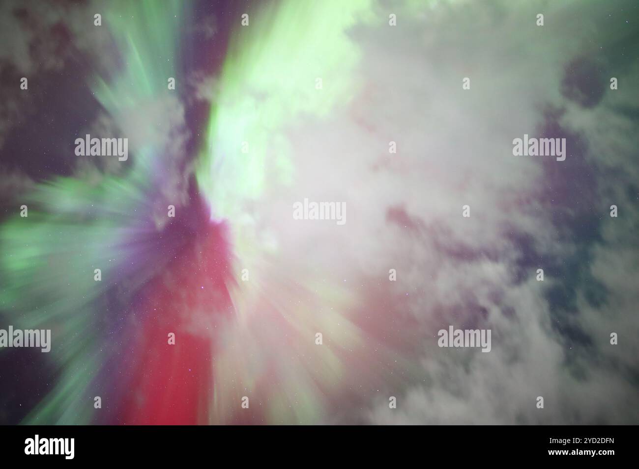 Aurora borealis above polar hi-res stock photography and images - Alamy