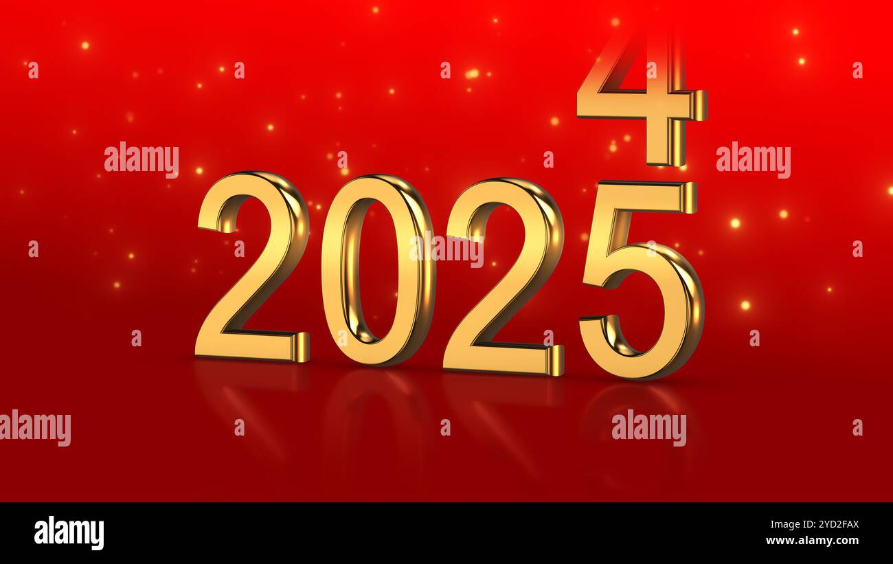 2024 to 2025 New Year Transition Stock Photo - Alamy