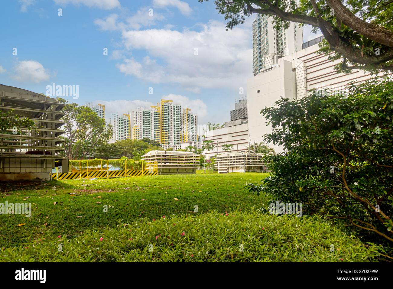 Plants and trees - Bukit Merah residential high rise apartment ...
