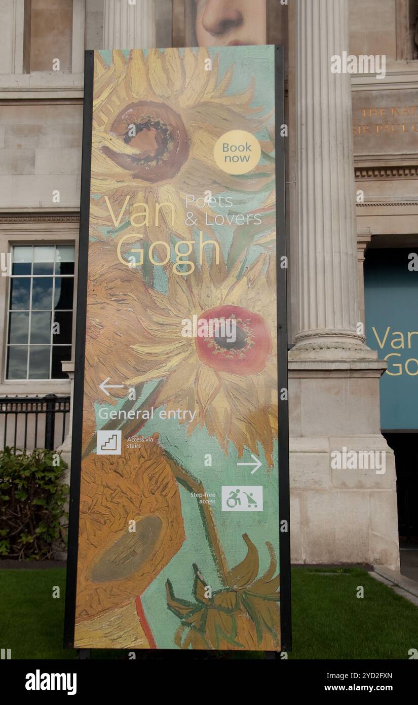 The national gallery london van gogh hi-res stock photography and ...