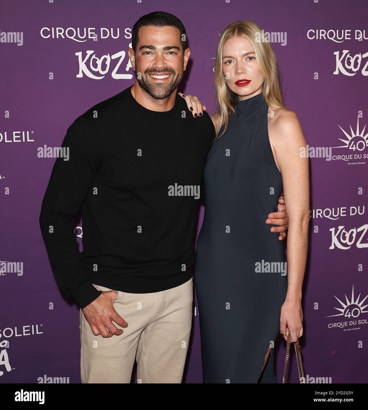 Santa Monica, USA. 24th Oct, 2024. Jesse Metcalfe, Helene Immel arrives ...