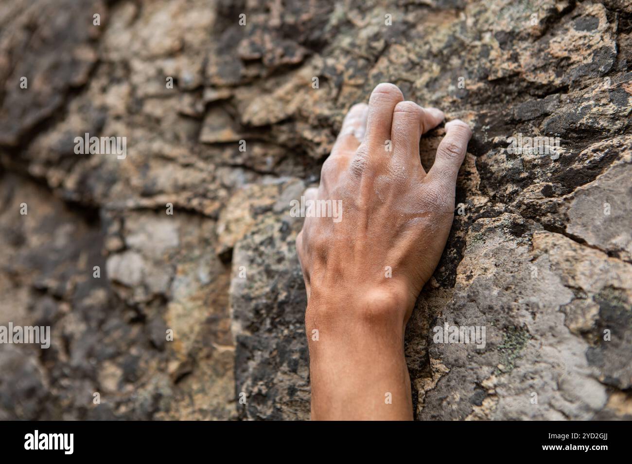 Hands of a traditional rock climber Stock Photo - Alamy