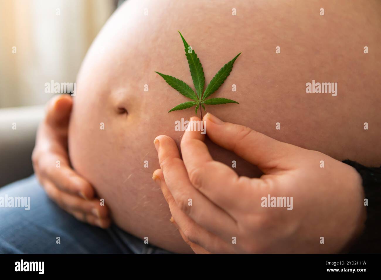 Cannabis use for pregnancy natural birth Stock Photo - Alamy