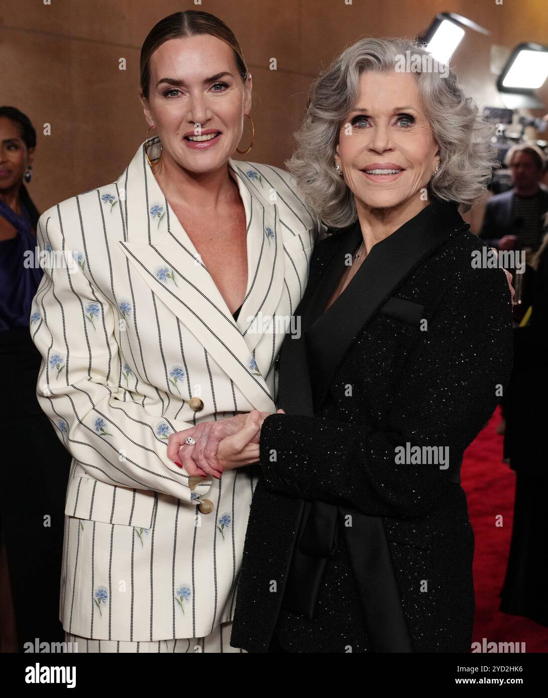 Los Angeles, USA. 24th Oct, 2024. (L-R) Kate Winslet and Jane Fonda at ...