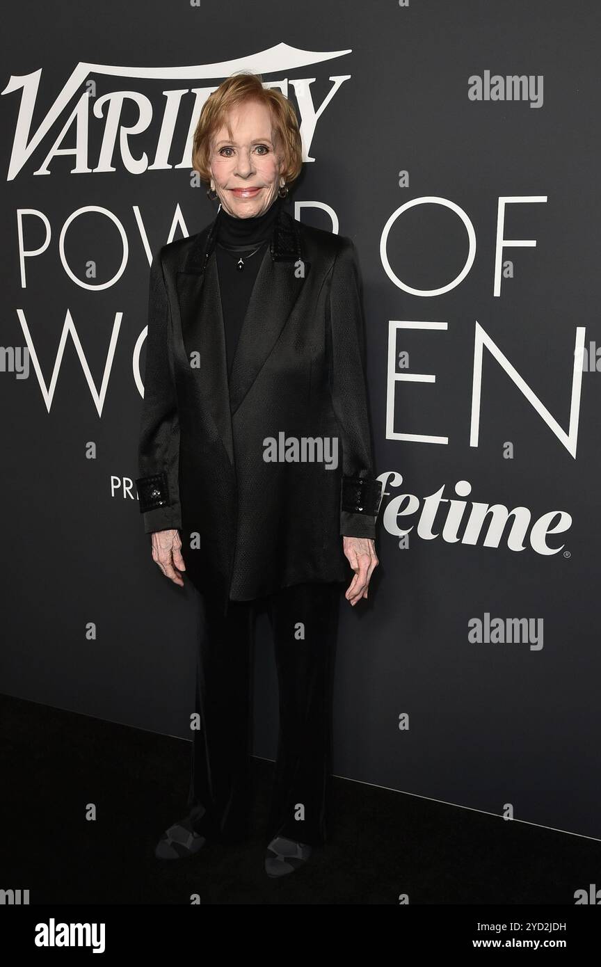 Carol Burnett arrives at Variety's Power of Women on Thursday, Oct. 24 ...