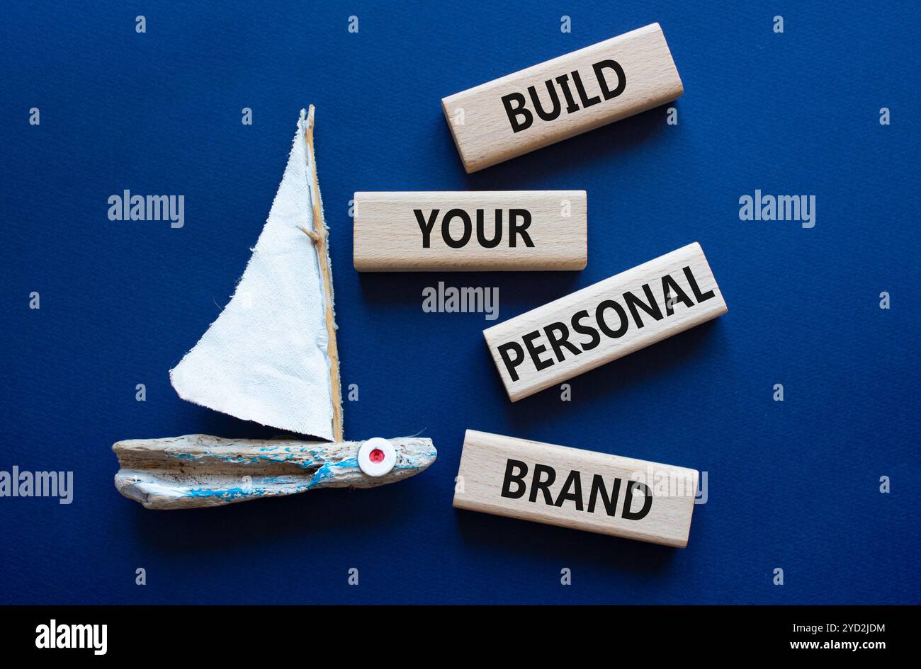 Build your personal Brand symbol. Concept words Build your personal ...
