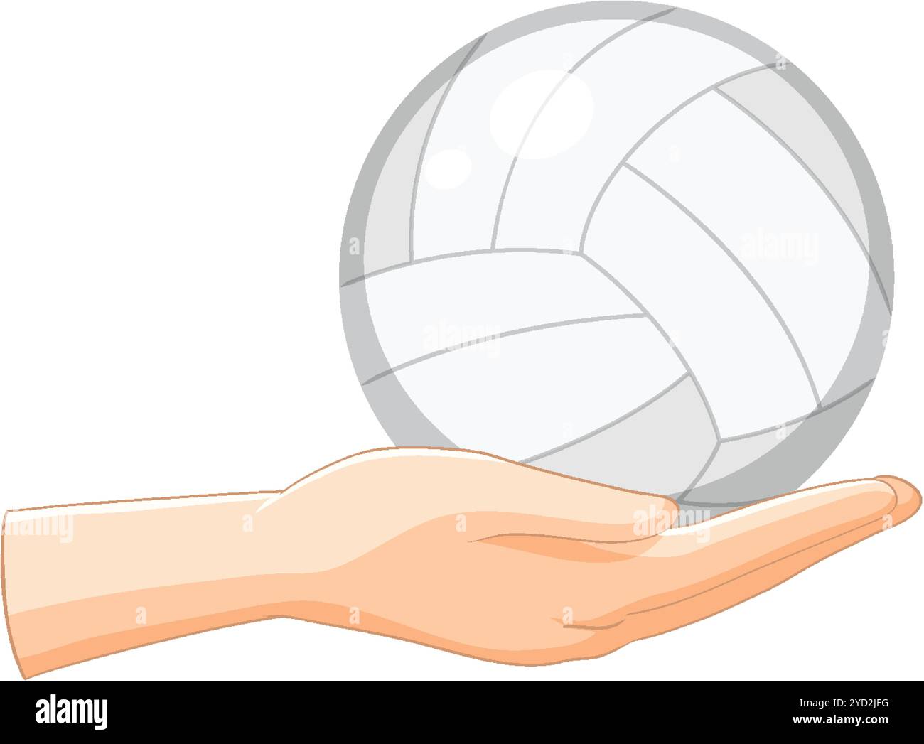 Volleyball teamwork Cut Out Stock Images & Pictures - Alamy