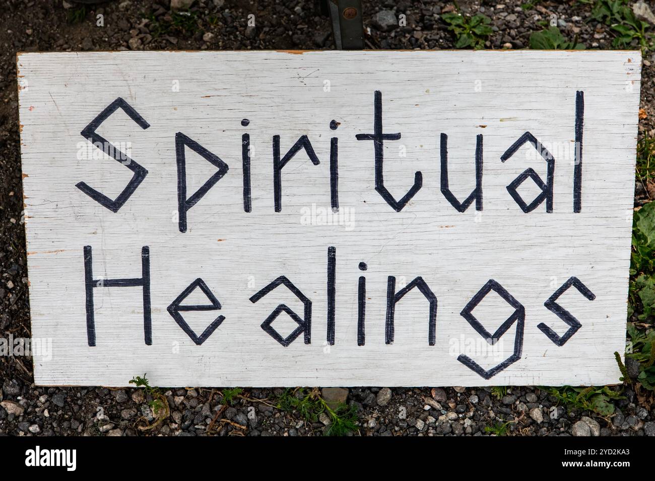 Hand written signs at the farmer's market Stock Photo - Alamy