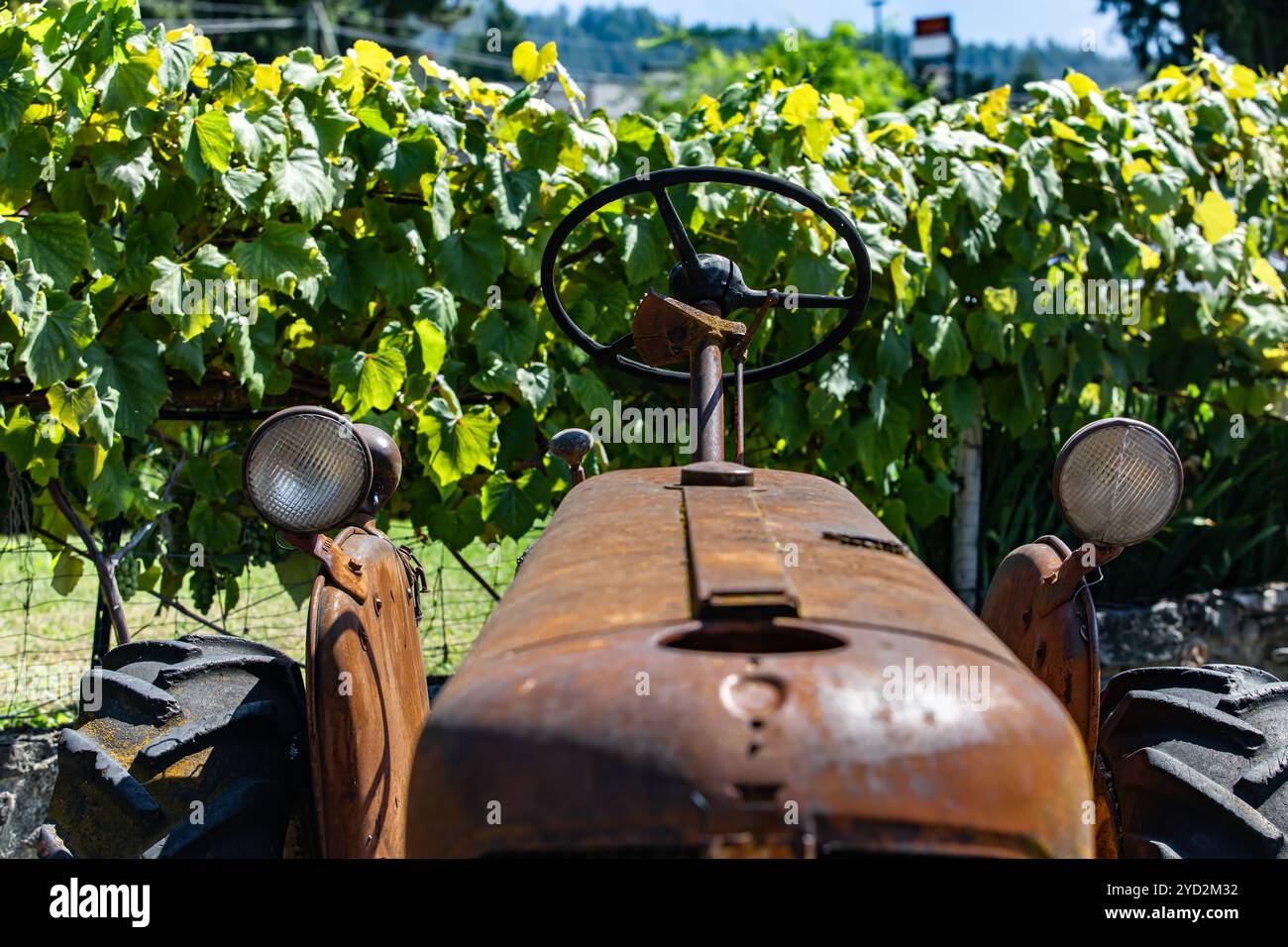 An old vintage Fordson tractor Stock Photo - Alamy