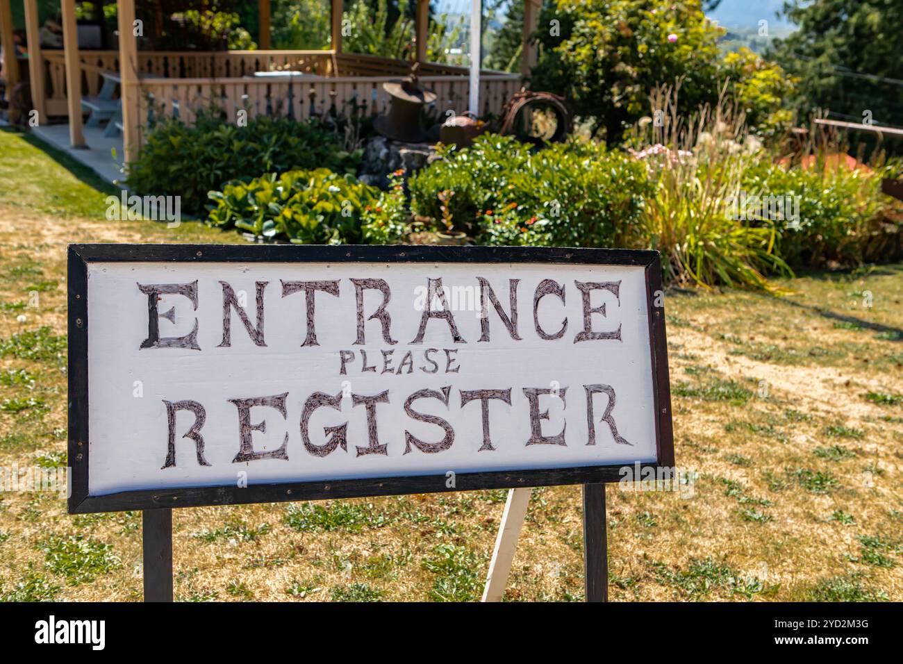 A signboard at the entrance to the museum Stock Photo - Alamy