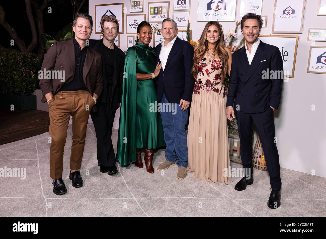 Nate Berkus, Jeremiah Brent, Nicole Avant, Ted Sarandos, Serena Levy ...