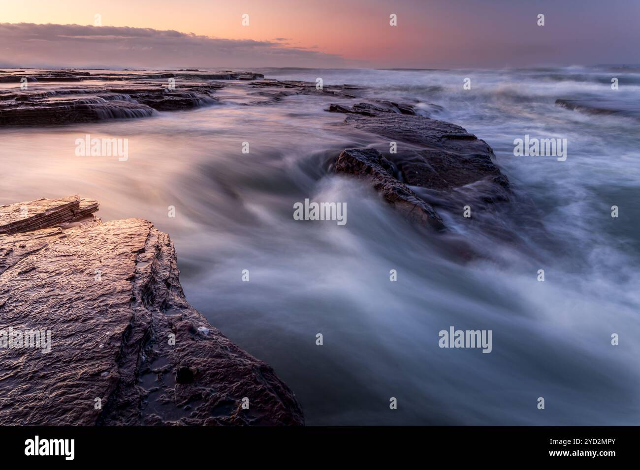 The outflow chasm of the rockshelf allows vast amounts of water washed ...