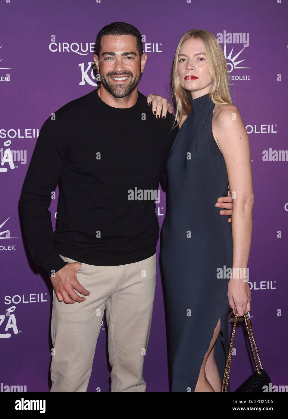 Santa Monica, USA. 24th Oct, 2024. Jesse Metcalfe and Helene Immel ...