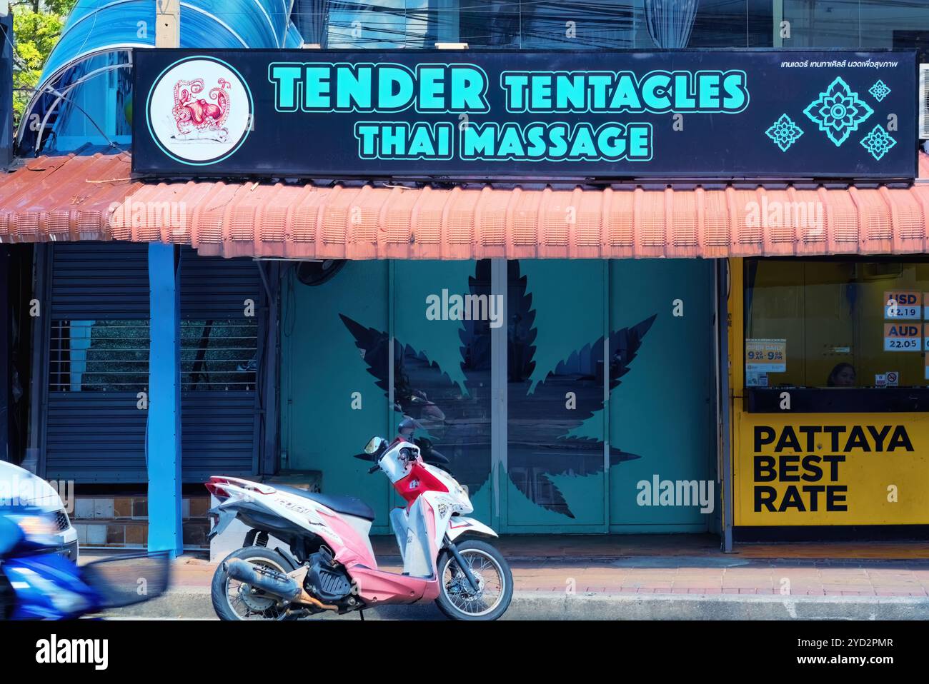 Pattaya,Thailand - Septemer 29,2024: Second Road This is a new Thai ...