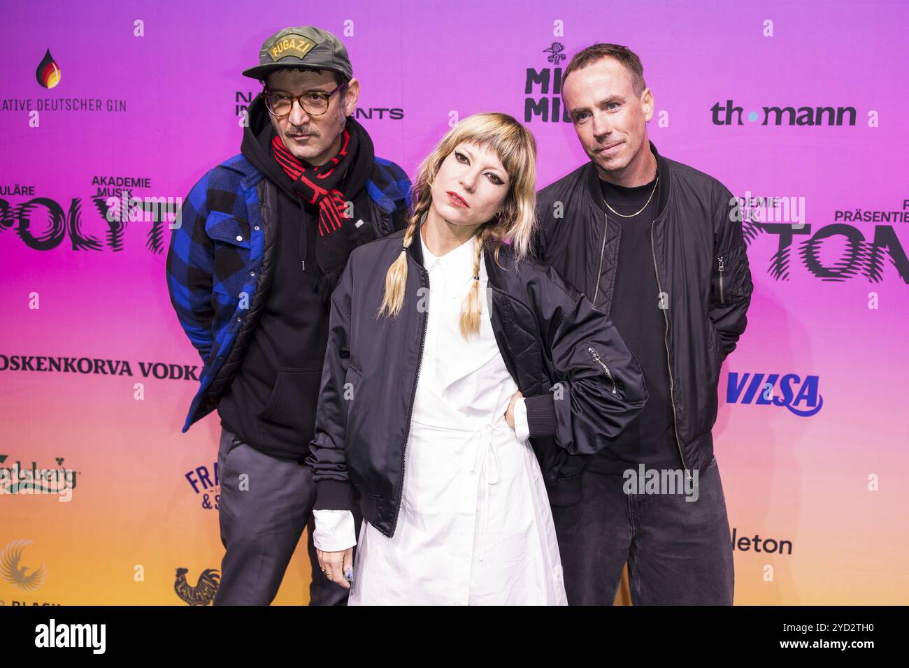 Andy Penn, Mieze Katz and Robert Bob Schuetze from the band MIA. on the ...