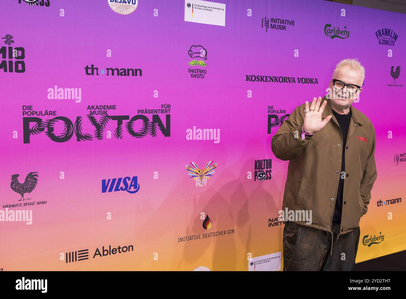 Herbert Groenemeyer on the red carpet in front of the Polyton 2024 ...
