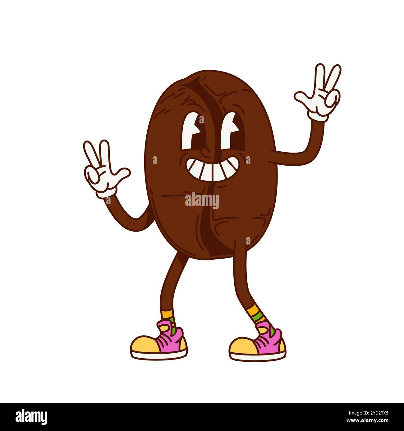 Coffee Bean Cartoon 30+ Cartoon Coffee Bean Giving Thumbs Up Stock