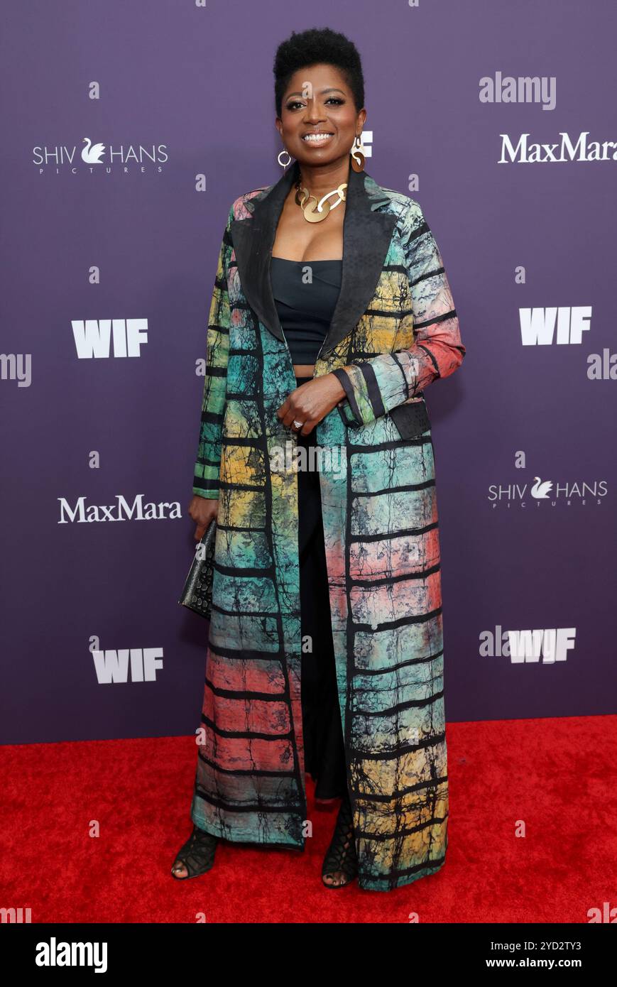 Beverly Hills, United States. 24th Oct, 2024. Nene Nwoko arrives for ...