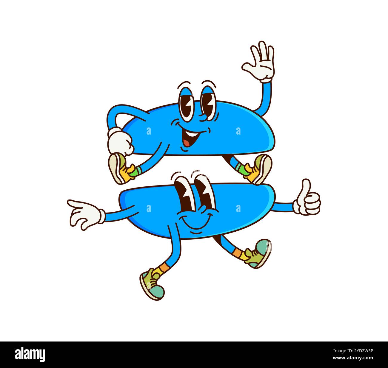 Comical fitness Cut Out Stock Images & Pictures - Alamy