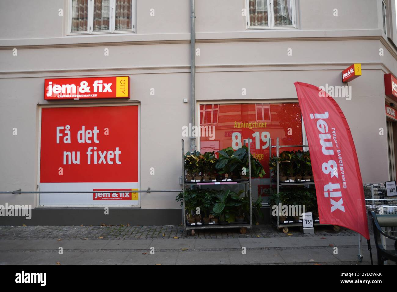 Copenhagen/ DenmarK/24 October 2024/Jem&fix new chain store on ...