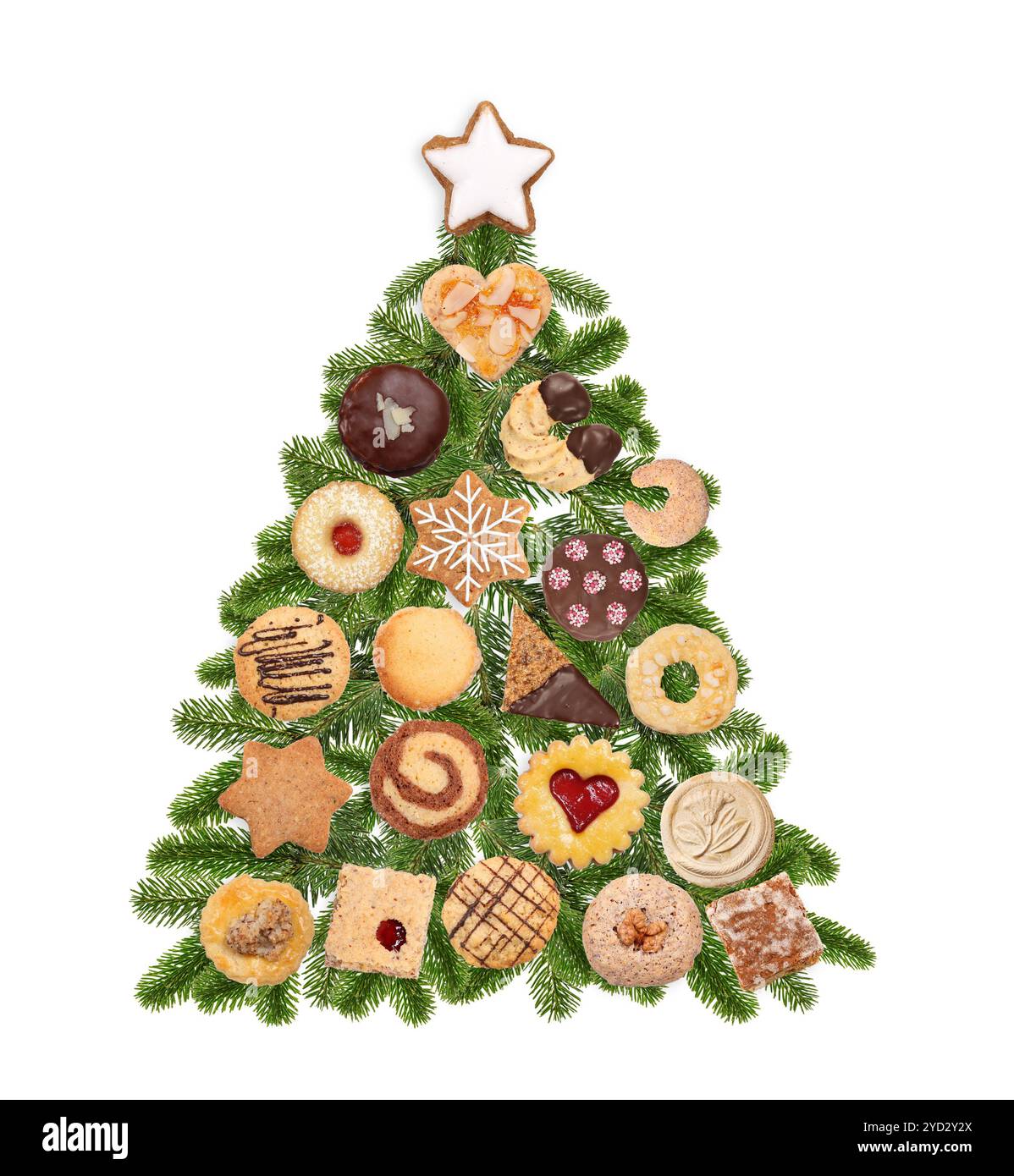 Homemade crescent christmas cookies Cut Out Stock Images & Pictures - Alamy