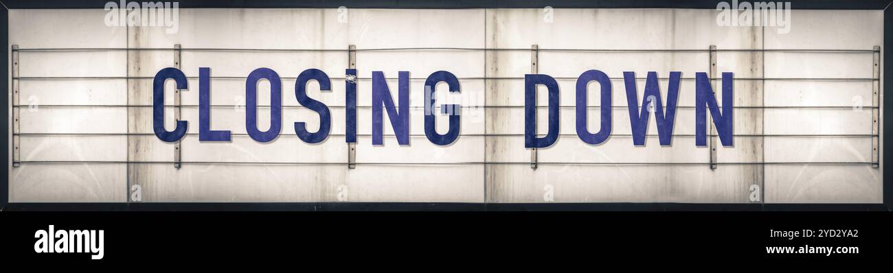 Closing cinemas hi-res stock photography and images - Alamy