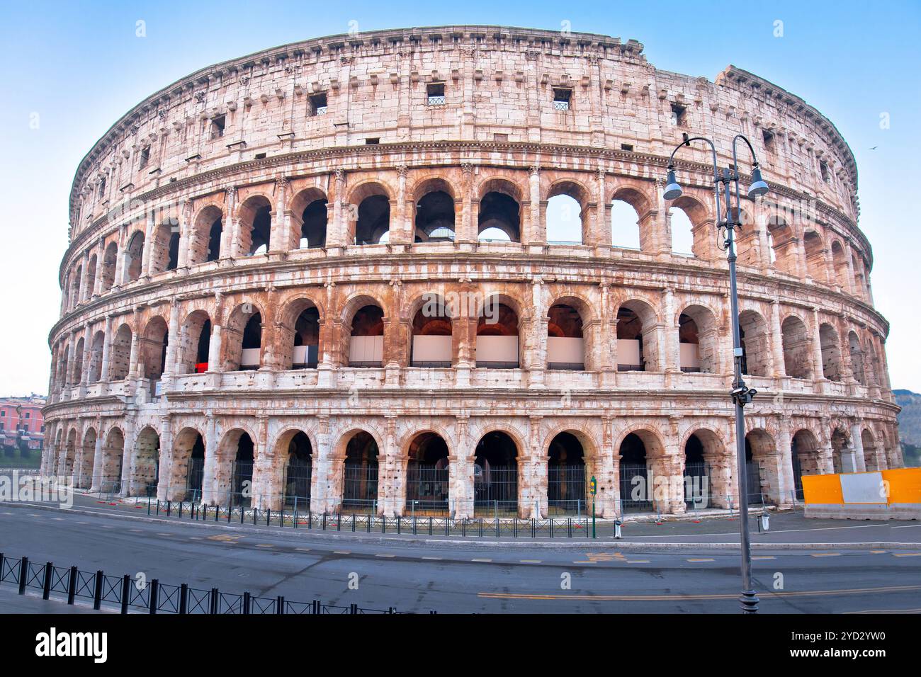 Colosseum street view hi-res stock photography and images - Alamy