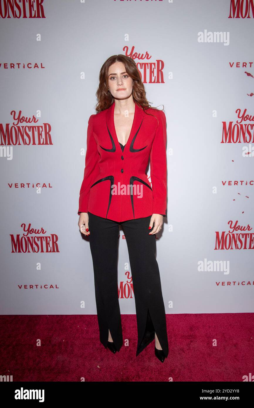 Kayla Foster attends the "Your Monster" New York premiere at Metrograph ...