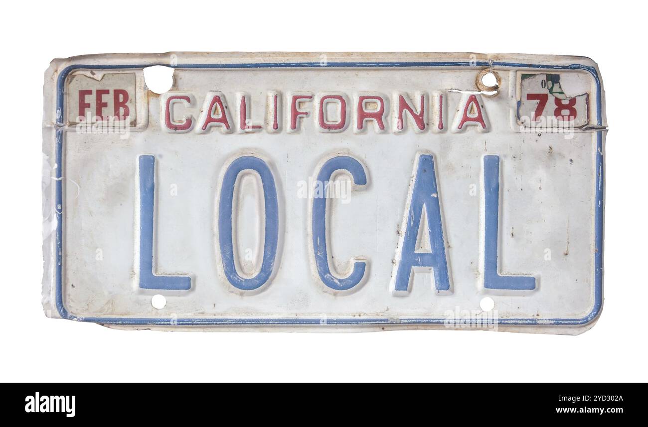California license Cut Out Stock Images & Pictures - Alamy