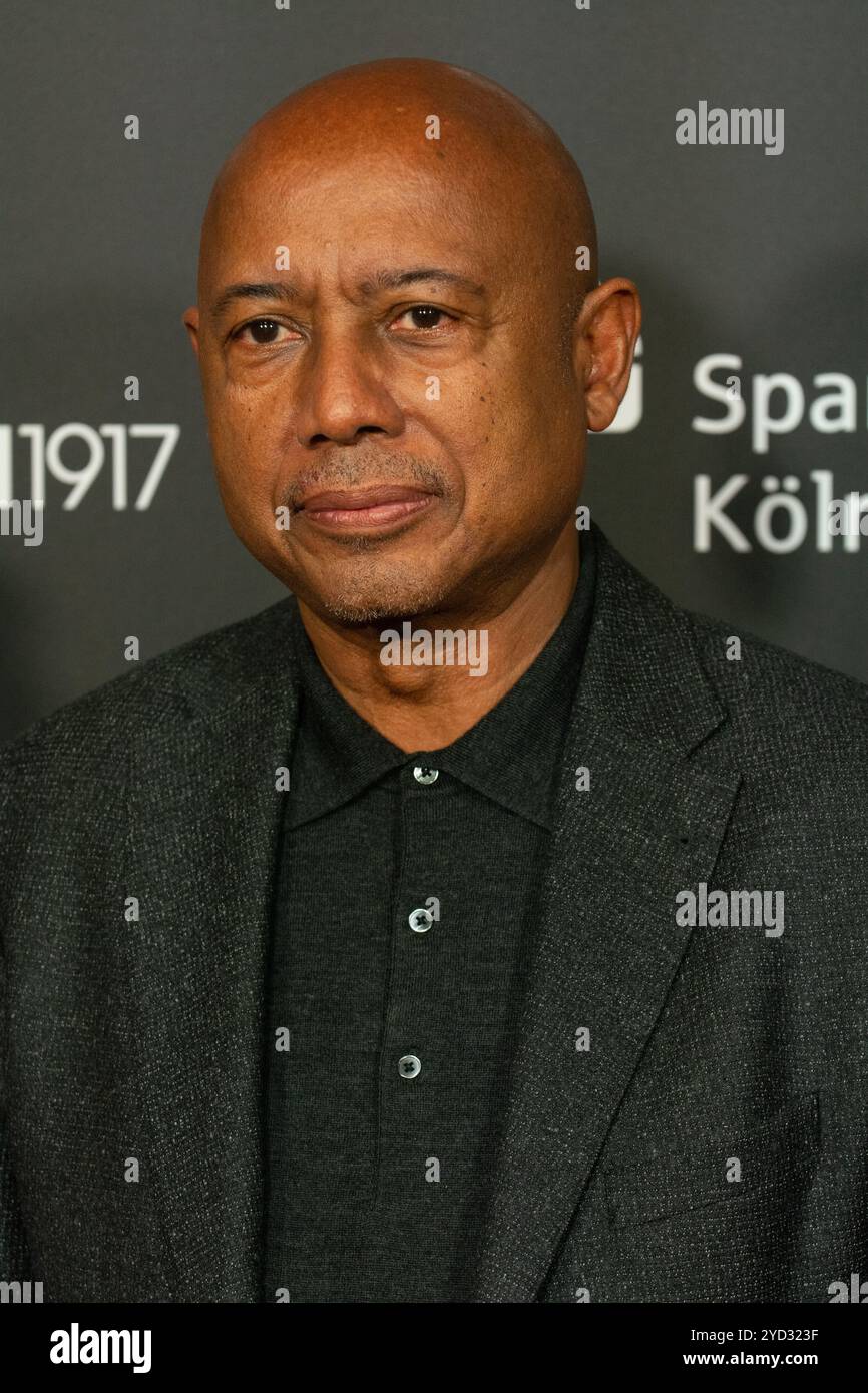 Cologne, Germany. 24th Oct, 2024. Raoul Peck, a Haitian filmmaker ...