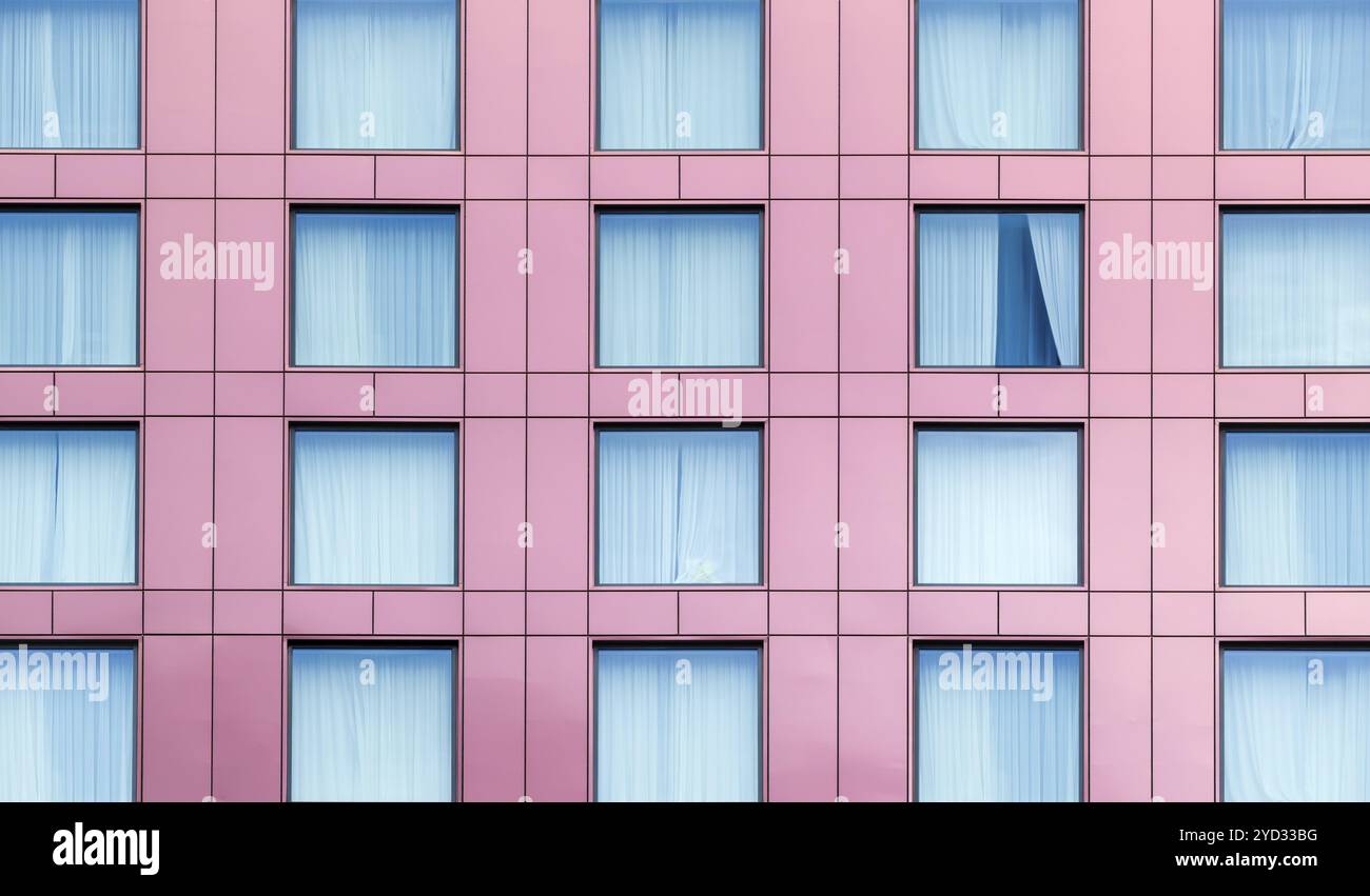 Travel Background Of A Modern Contemporary Hotel Windows With The ...