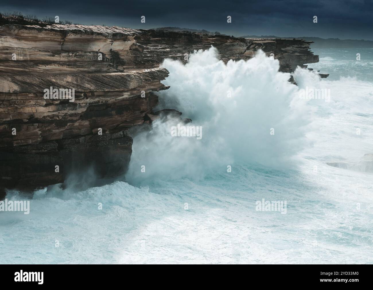 Clouds storm cliffs waves hi-res stock photography and images - Alamy