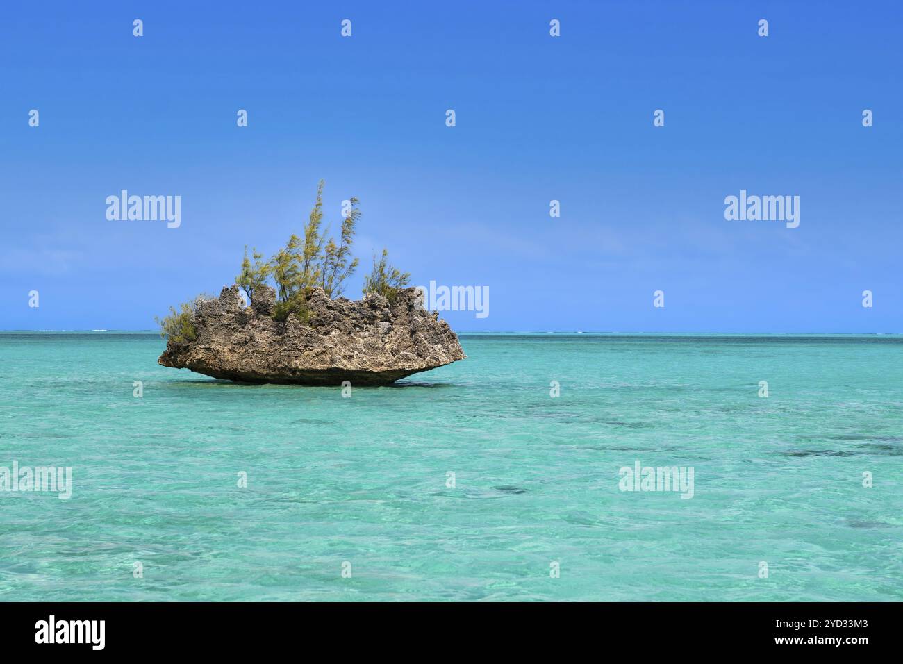 Crystal Rock, Le Morne Brabant, Ile aux Benitiers, west coast, Indian ...