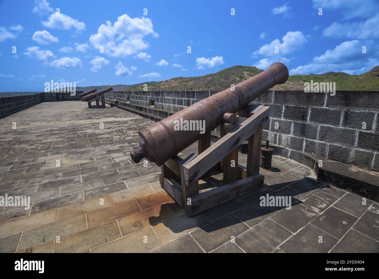 Citadel, Fort Adelaide, Port Louis, Indian Ocean, Island, Mauritius ...