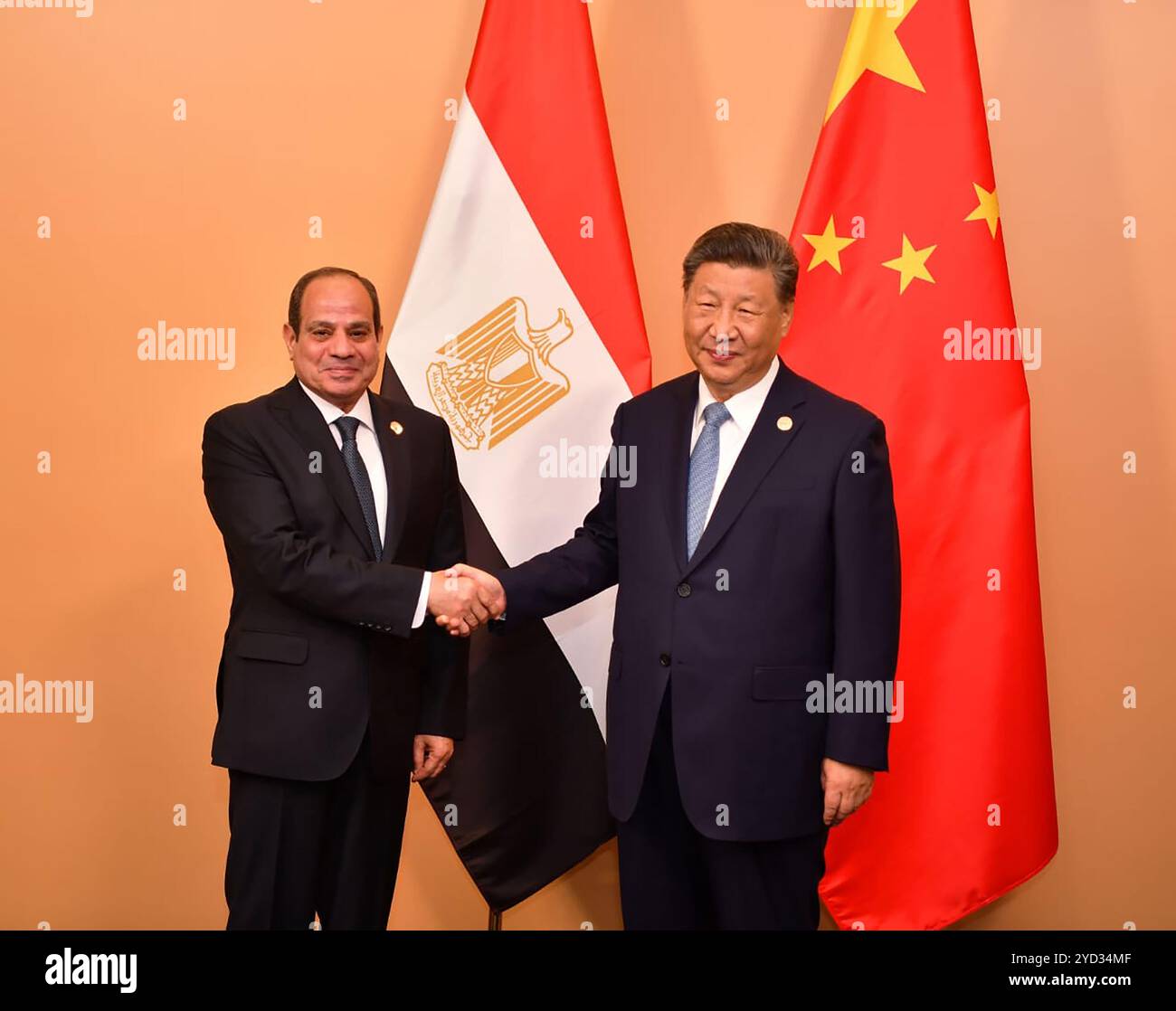 Egyptian president abdelfattah al sisi meets chinese premier xi jinpeng ...