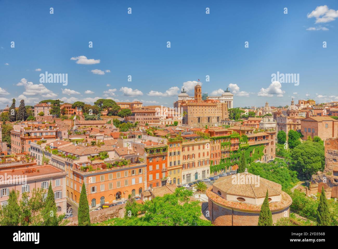 View from the Roman Forum and Palatine Hill(Collina del Palatino ) on ...