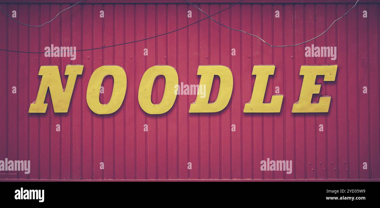 Noodle bar sign hi-res stock photography and images - Alamy