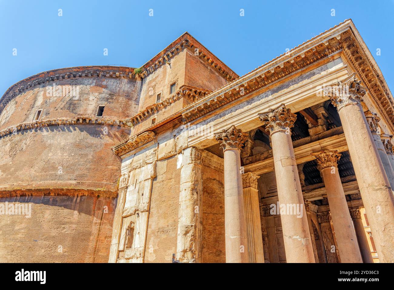 Building of the Pantheon,is a former Roman temple, now a church, in ...