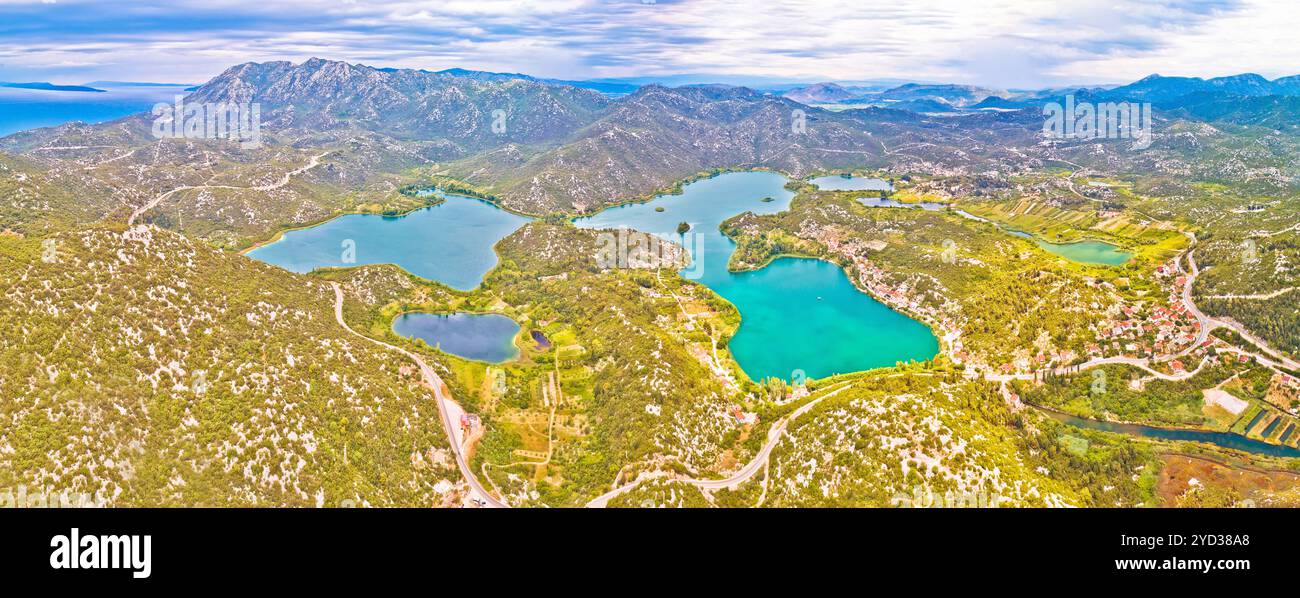Aerial view bacina lakes hi-res stock photography and images - Alamy